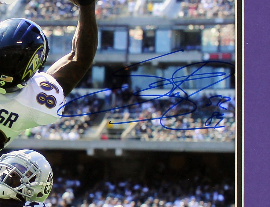 Steve Smith Sr. Signed Baltimore Ravens Framed 16x20 NFL Photo - Over ...