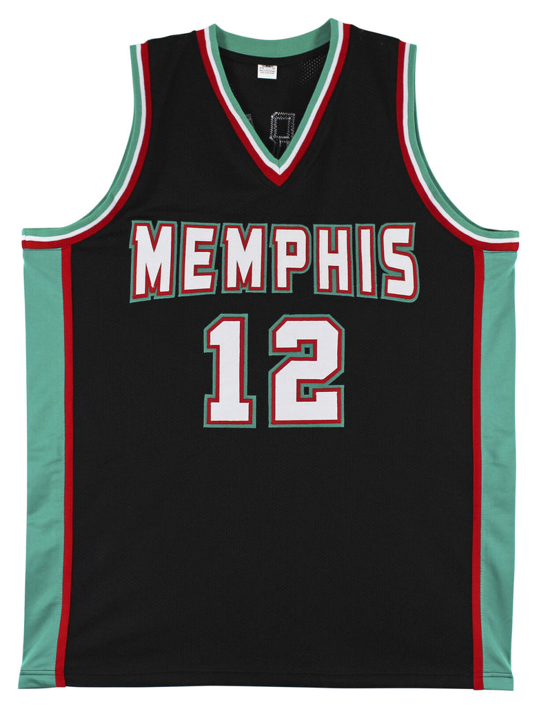Ja Morant Authentic Signed Black Throwback Pro Style Jersey Autographe ...