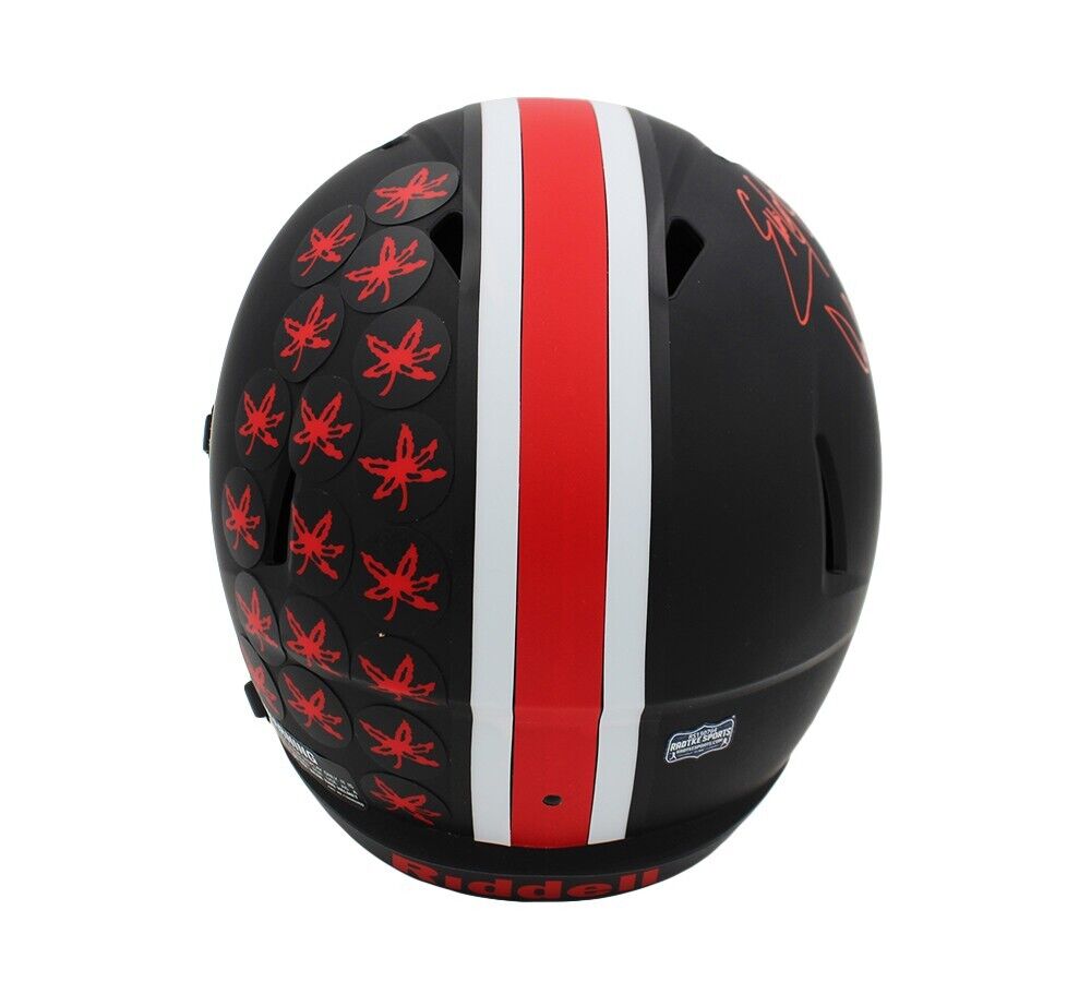 Eddie George/Archie Griffin Signed Ohio Buckeyes Speed Full Size Eclip ...