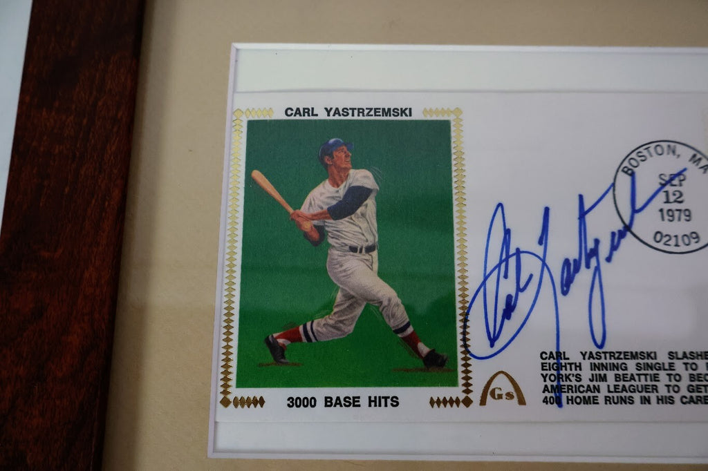 1979 Carl Yastrzemski Red Sox 3000th Hit Autographed Cachet Envelope J ...