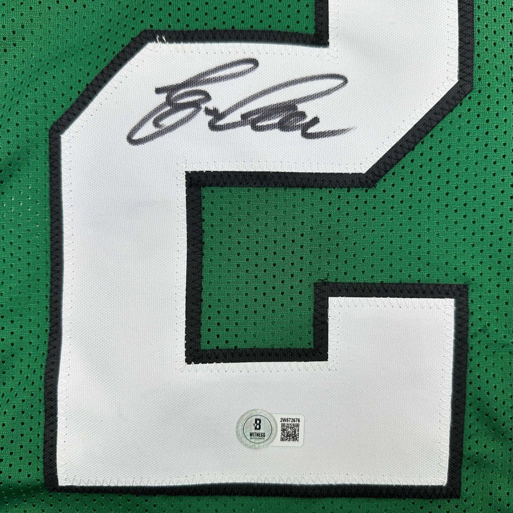 Autographed/Signed Eric Allen Philadelphia Kelly Green Jersey Beckett ...