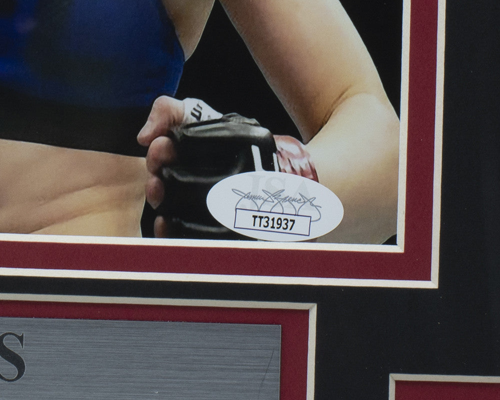Thug Rose Namajunas Signed Framed 8x10 UFC Photo vs Michelle Waterson ...