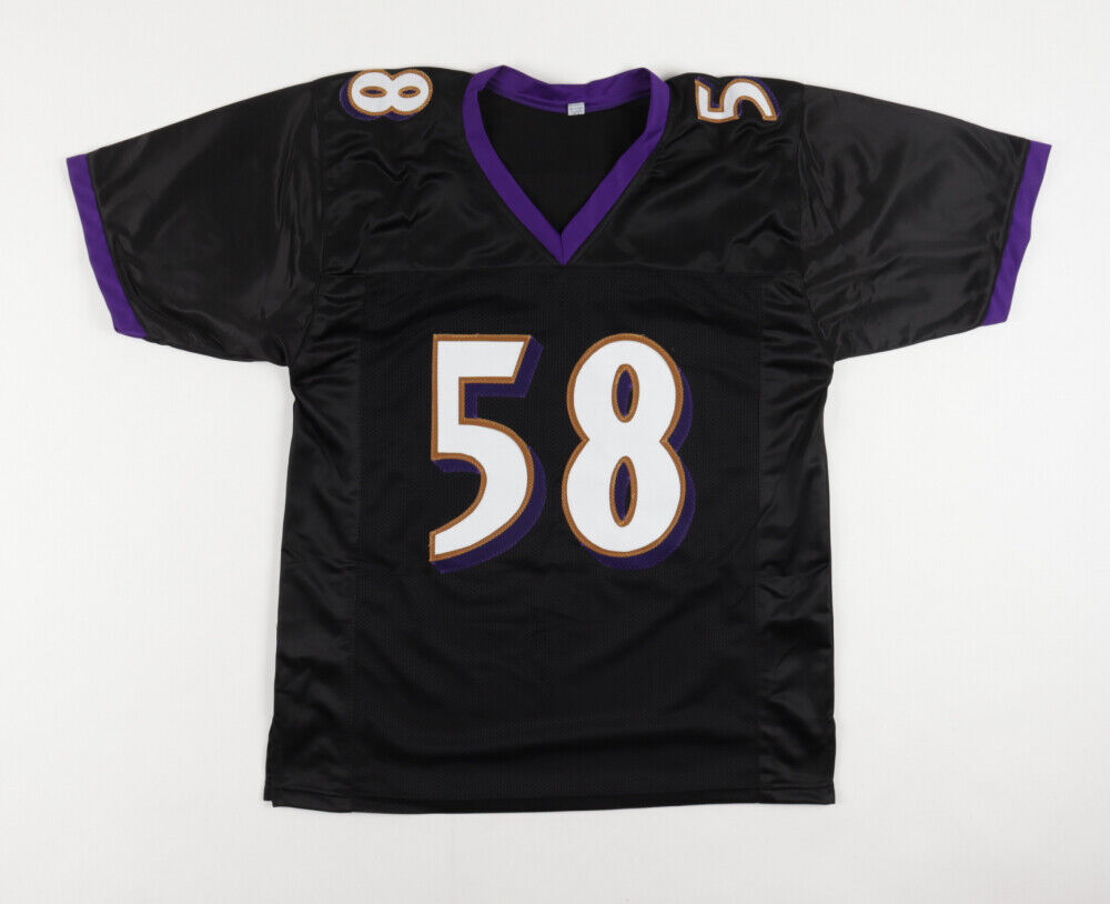 Peter Boulware Signed Baltimore Ravens Jersey (JSA) Former Florida Sta ...