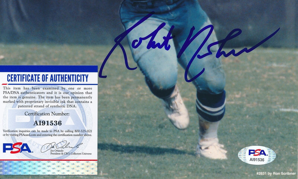 Robert Newhouse Dallas Cowboys Signed/Autographed 8x10 Photo PSA/DNA 1 ...