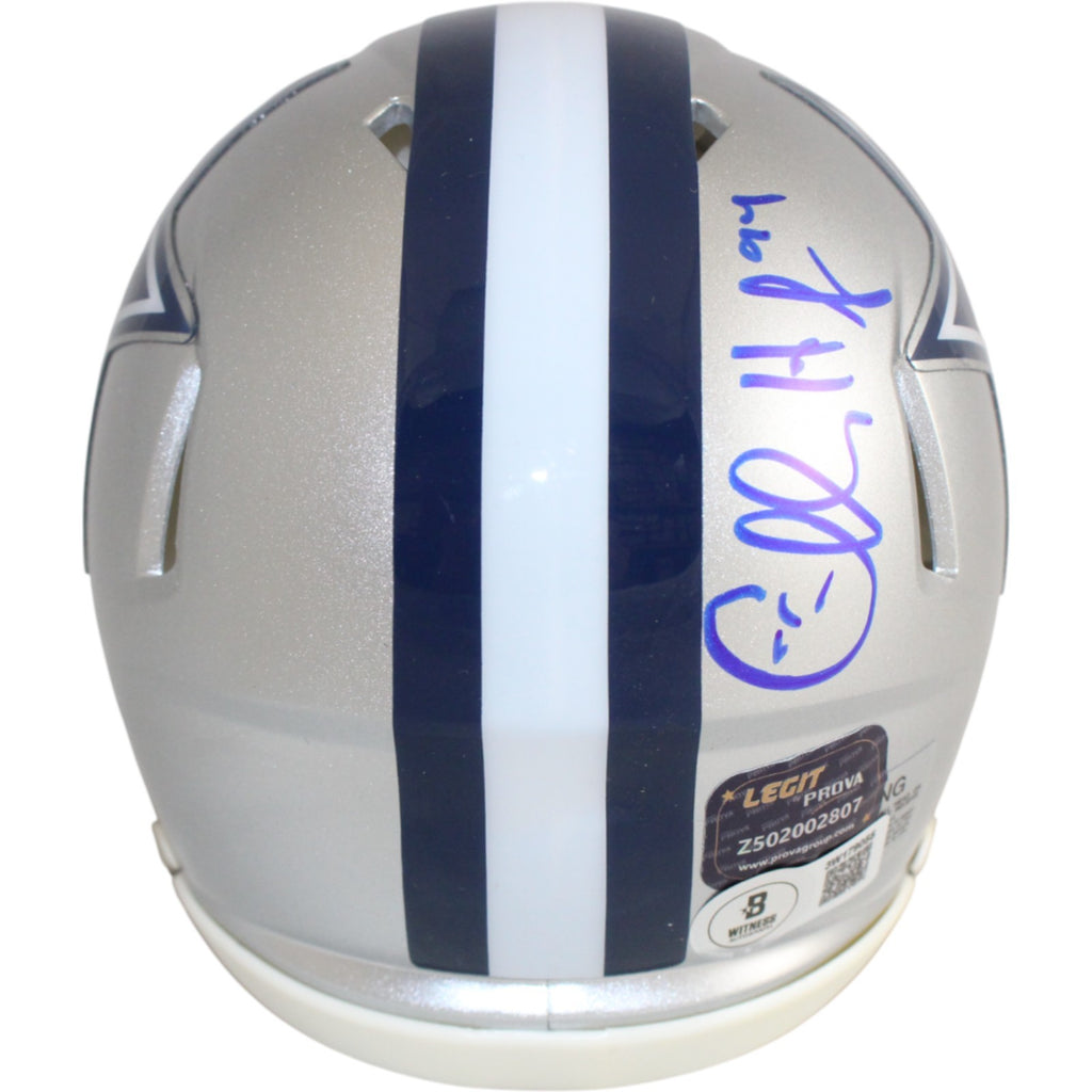 Charles Haley Autographed Dallas Cowboys Mini Helmet Beckett Witness 5 ...