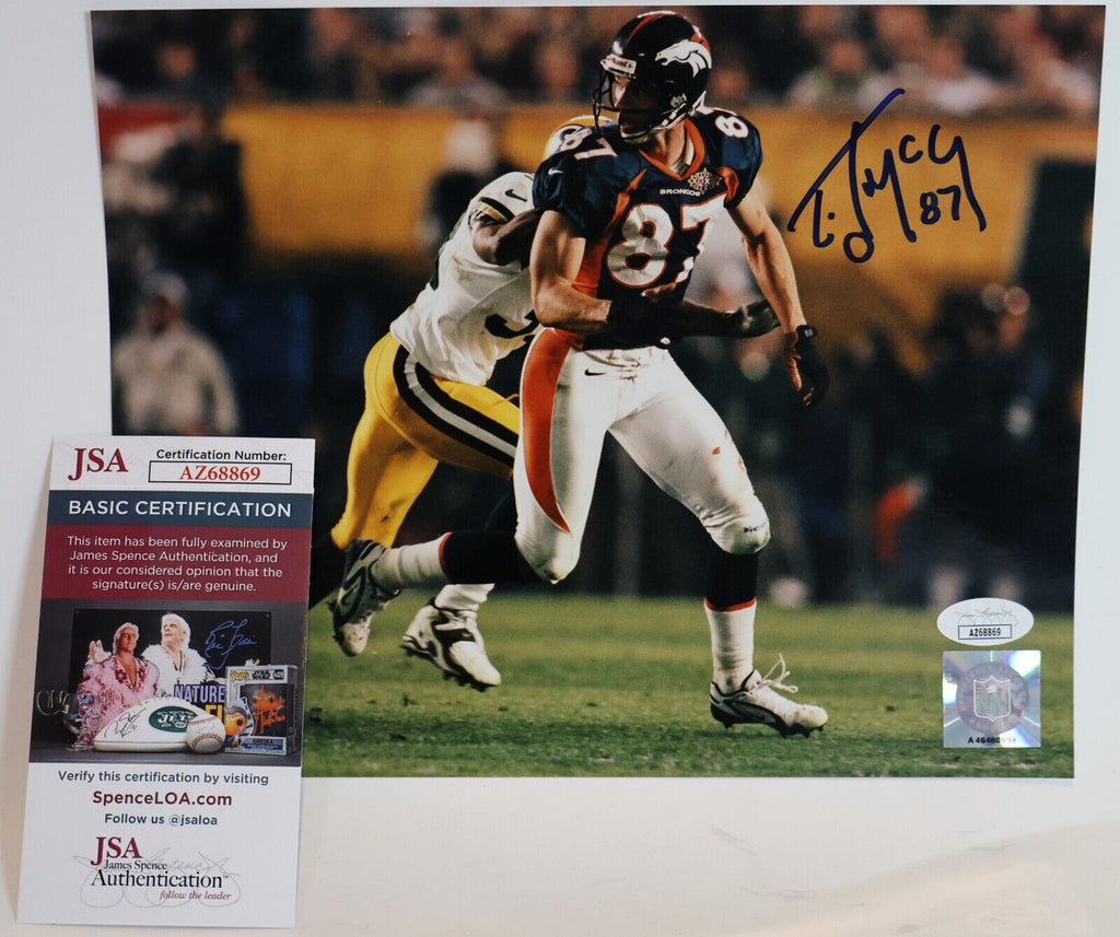 Ed McCaffrey Autographed 8x10 Photograph (James Spence COA) – Super ...