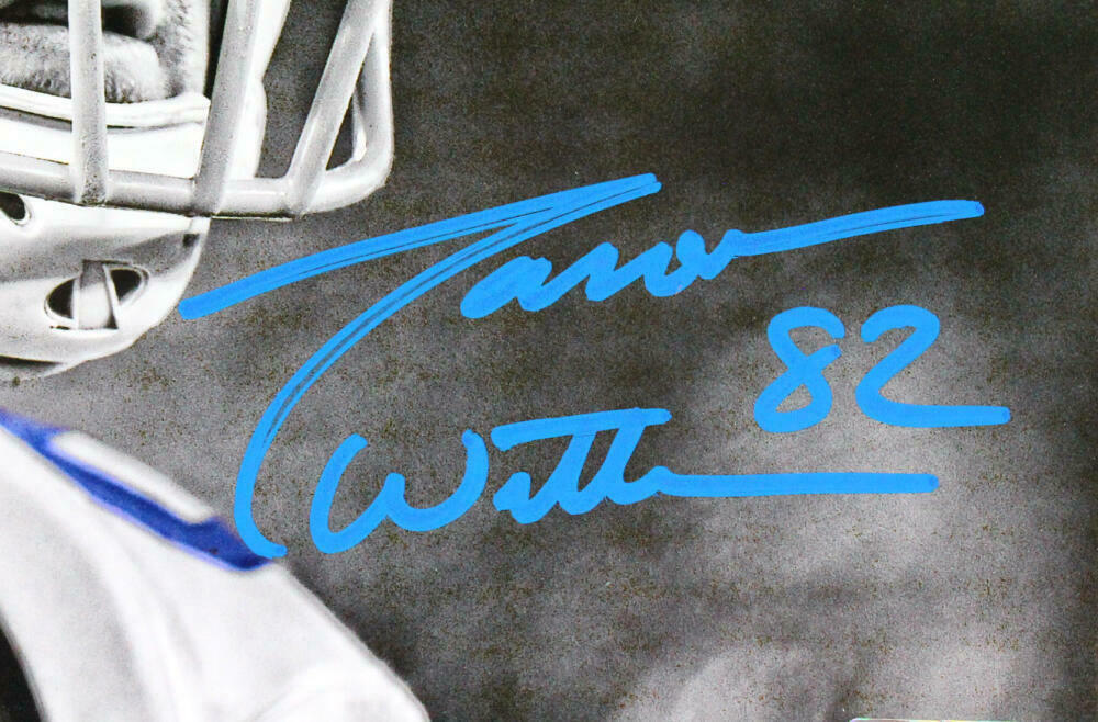 Jason Witten Autographed Dallas Cowboys 8x10 Photo B/W-Beckett W Holog ...