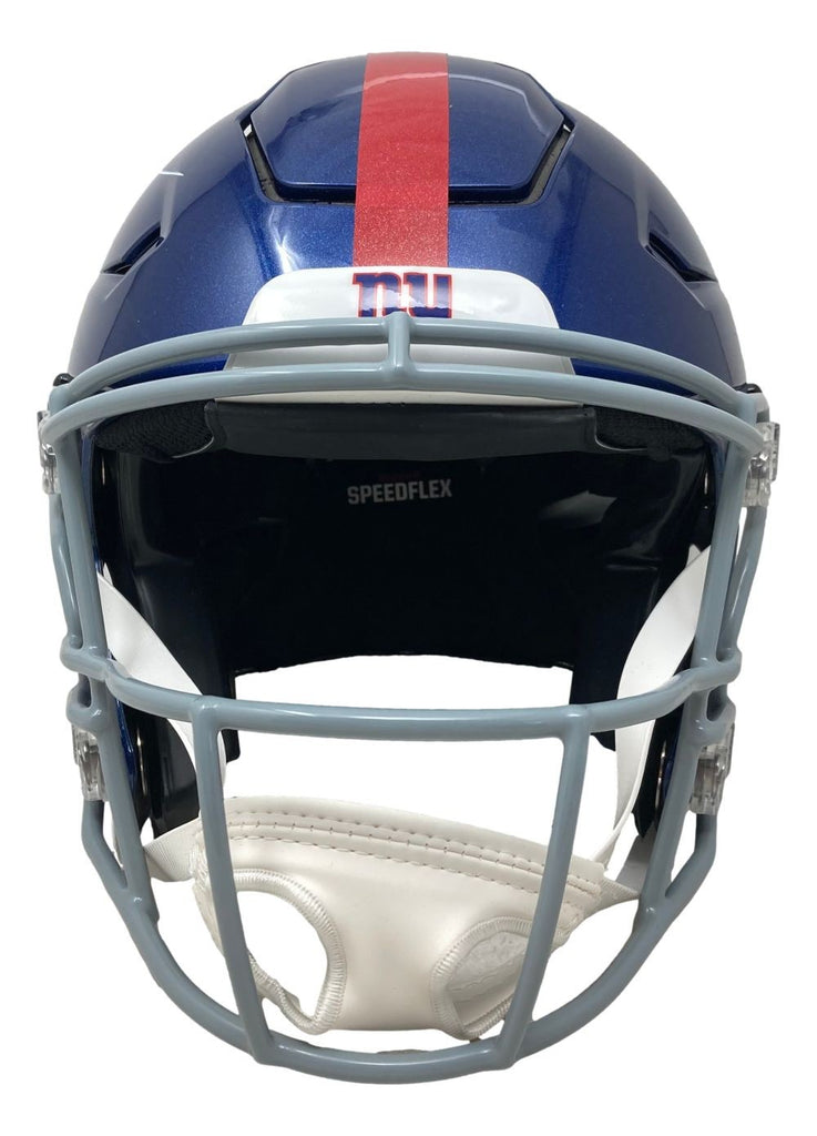 Abdul Carter Signed New York Giants Full Size Authentic SpeedFlex Helm ...
