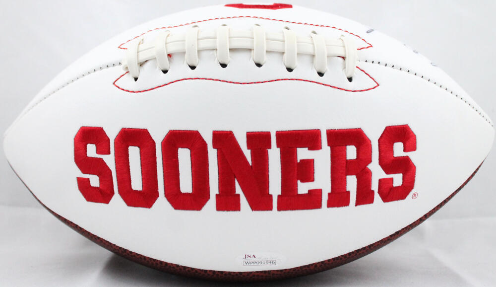 Sterling Shepard Autographed OU Sooners Logo Football- JSA W Auth ...