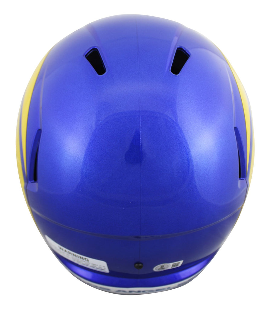 Rams Davante Adams Authentic Signed Full Size Speed Rep Helmet BAS Wit ...