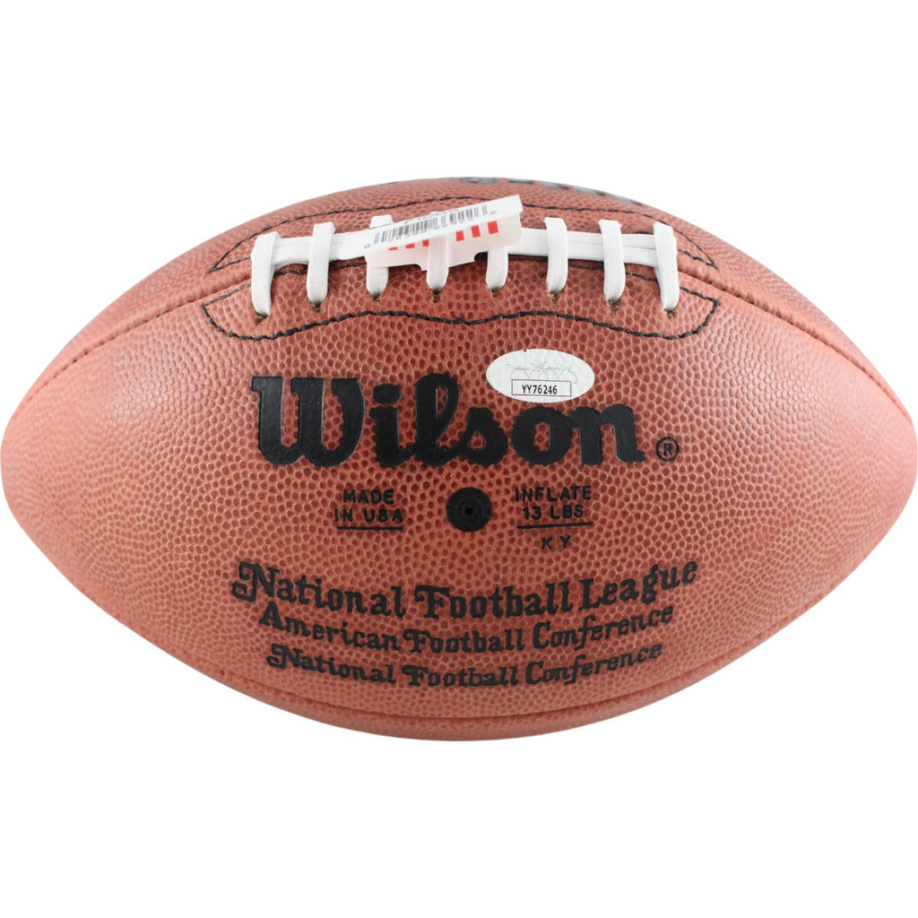 Jim Brown Autographed/Signed Cleveland Browns Wilson Rozelle Football ...