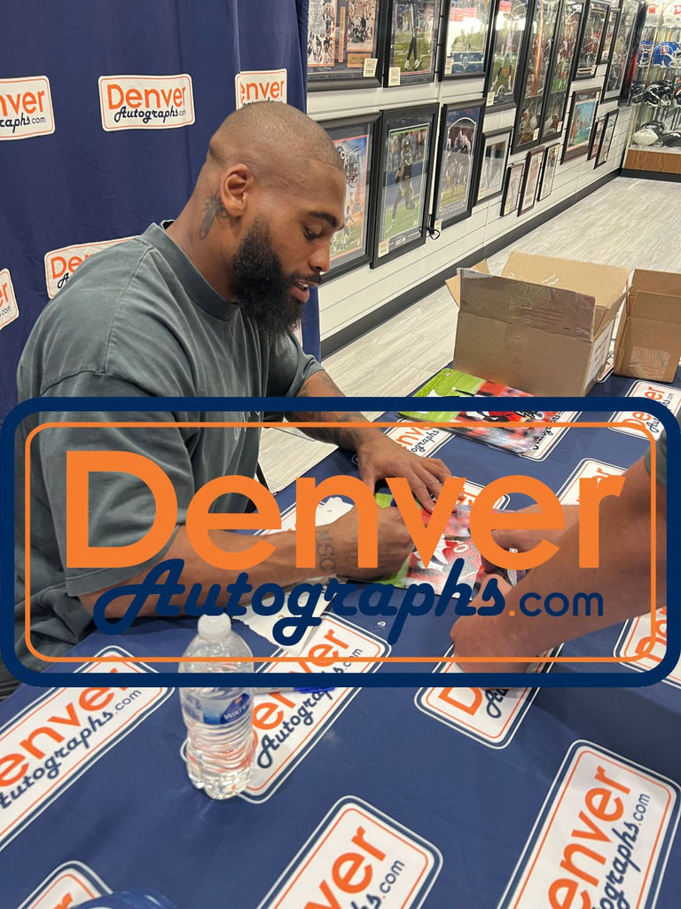 Jonathon Cooper Autographed Denver Broncos 8x10 Photo Beckett Witness ...