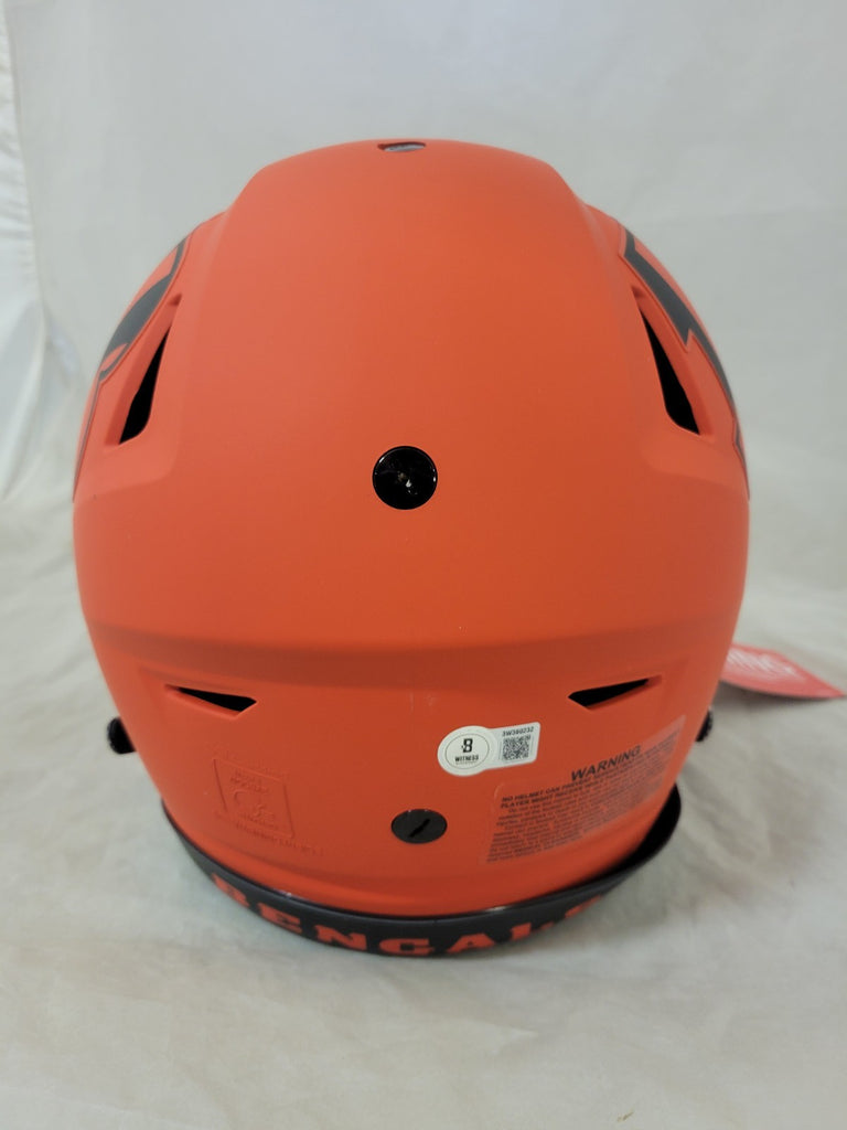 JAMARR CHASE SIGNED CINCINNATI BENGALS RAVE SPEEDFLEX AUTHENTIC HELMET ...