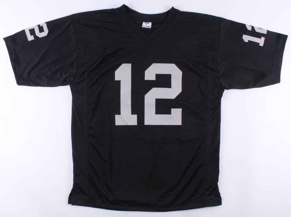 Rich Gannon Signed Oakland Raiders Black Jersey (JSA QR Code & Gannon ...