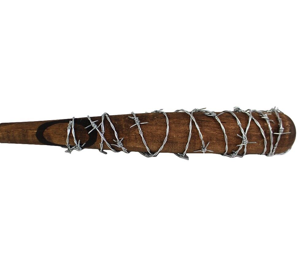 Negan LUCILLE Barbed Wire Wrapped Bat – Super Sports Center