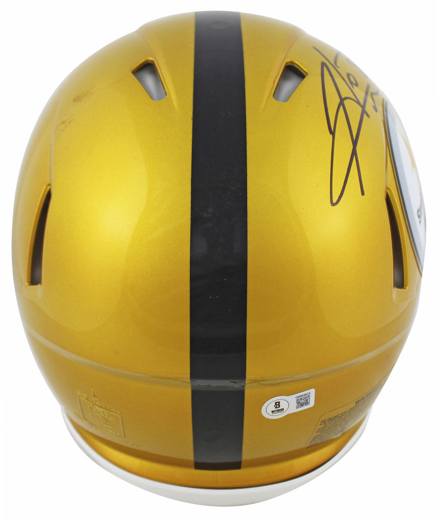 Steelers Hines Ward Signed Flash Full Size Speed Proline Helmet W/ Cas ...