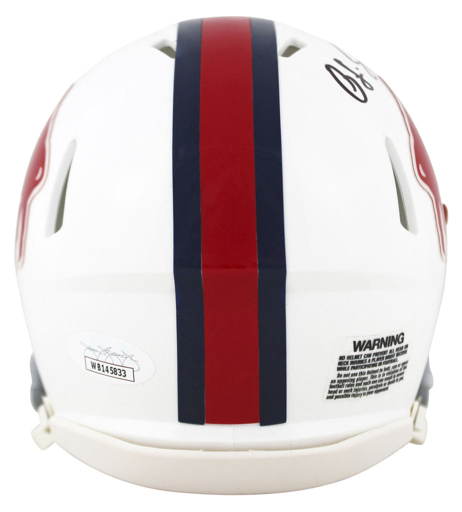 Bills O.J. Simpson Authentic Signed 1965-73 TB Speed Mini Helmet JSA W ...