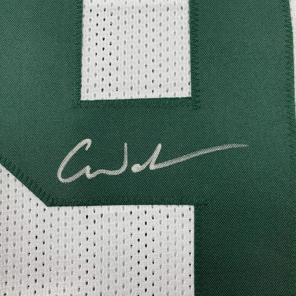 Framed Autographed/Signed Christian Watson 35x39 White Jersey Beckett ...