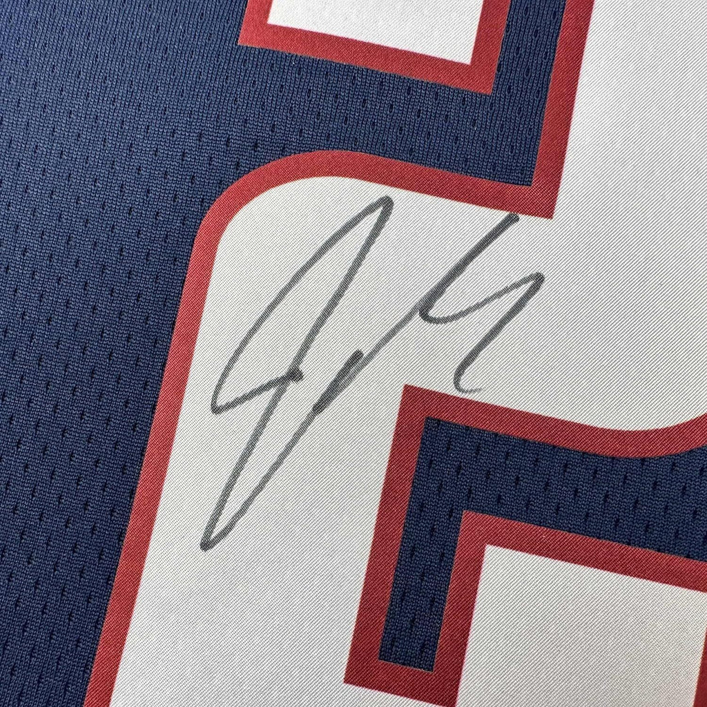 Framed Autographed/Signed Jamal Murray 33x42 Blue Authentic Jersey Fan ...