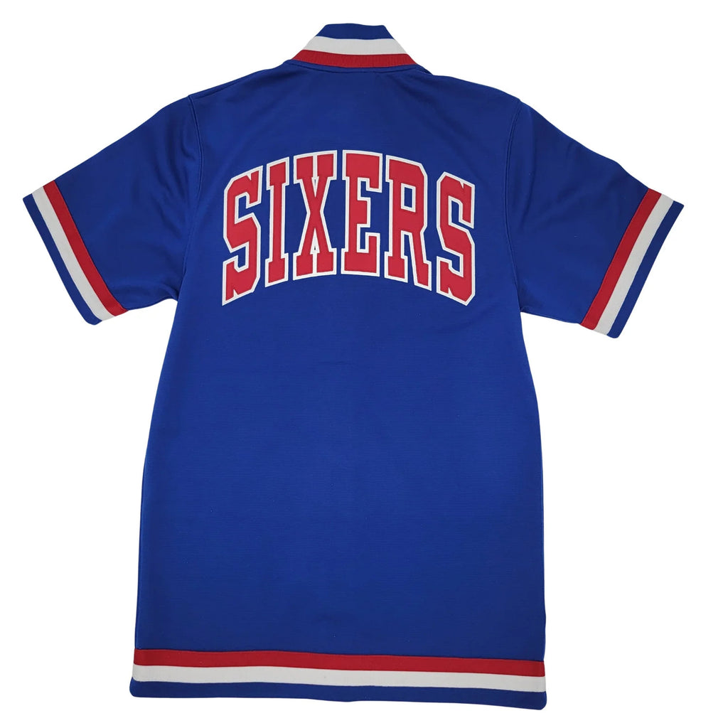 Charles Barkley Julius Erving & Allen Iverson Signed M&N 76ers Shootin ...