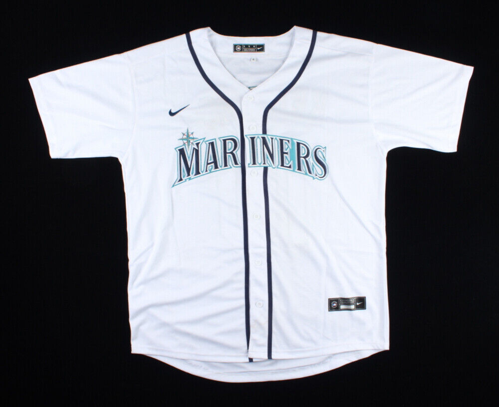 Jarred Kelenic Signed Seattle Mariners Custom Nike Style Jersey (PSA C ...