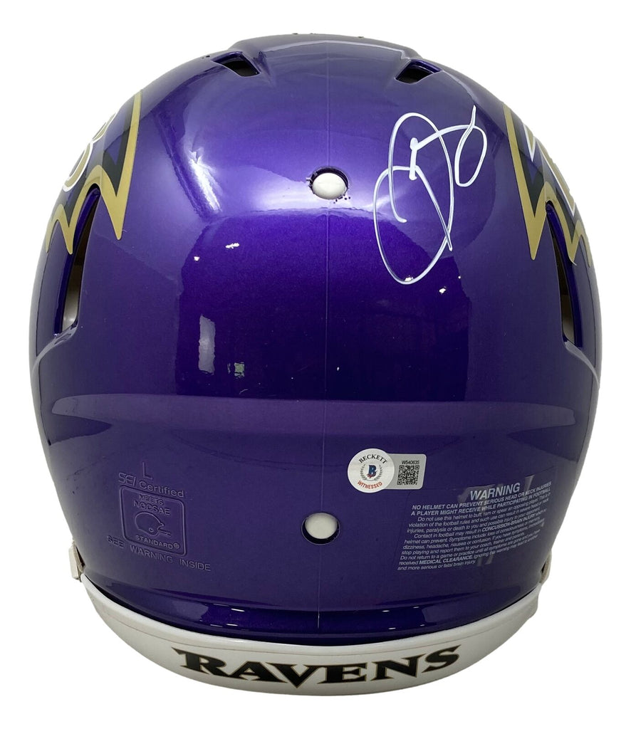 Odell Beckham Jr Signed Baltimore Ravens FS Flash Authentic Speed Helm ...