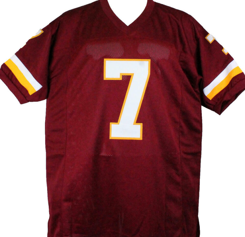 Joe Theismann Autographed Maroon Pro Style Jersey w/SB Champs-Beckett ...