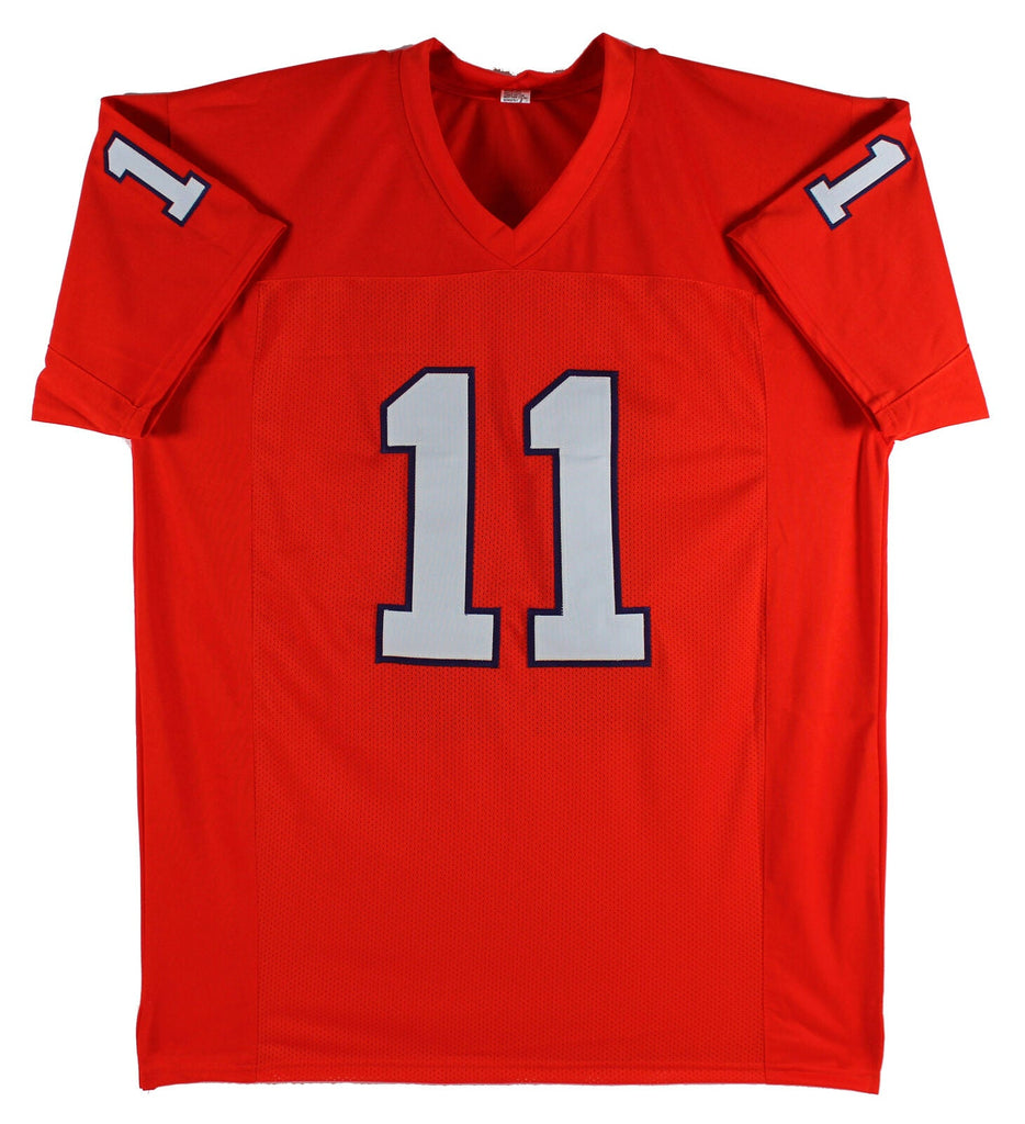 Clemson Isaiah Simmons Authentic Signed Orange Pro Style Jersey JSA Wi ...