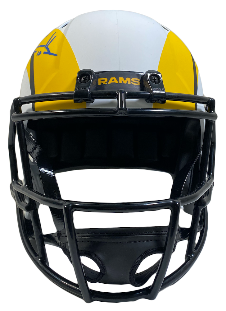 COOPER KUPP Autographed Rams Lunar Eclipse Full Size Speed Helmet FANA ...
