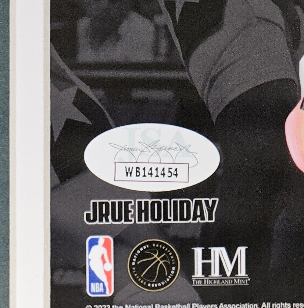 Jrue Holiday Signed Framed 8x10 Boston Celtics Photo JSA Hologram ...