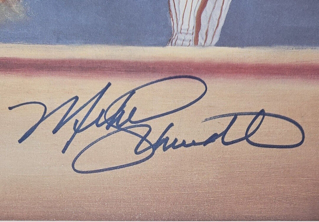 Mike Schmidt Signed Framed 18x24 Philadelphia Phillies Lithograph JSA ...