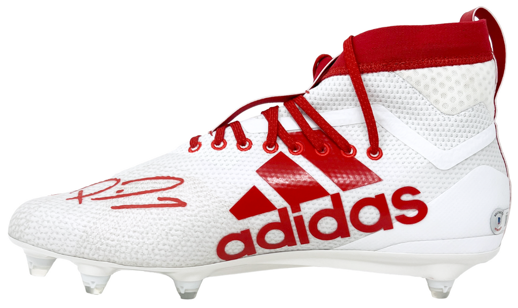 Patrick Mahomes Chiefs Signed White Adidas Game Model Team Issued Clea ...
