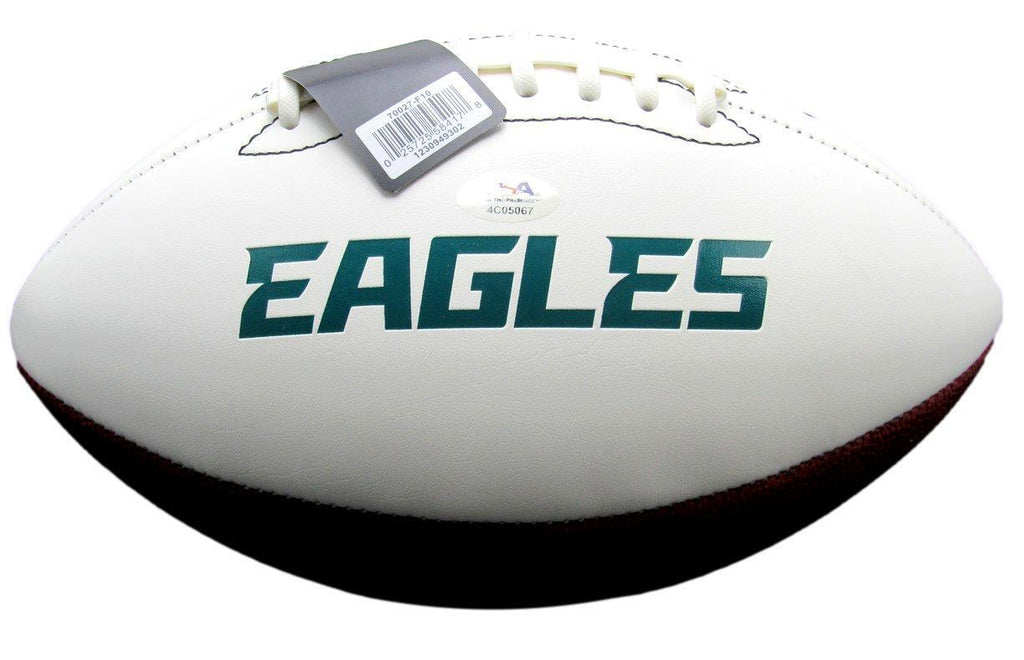 Cam Jurgens Signed/Auto Philadelphia Eagles Logo Football PSA/DNA 1930 ...