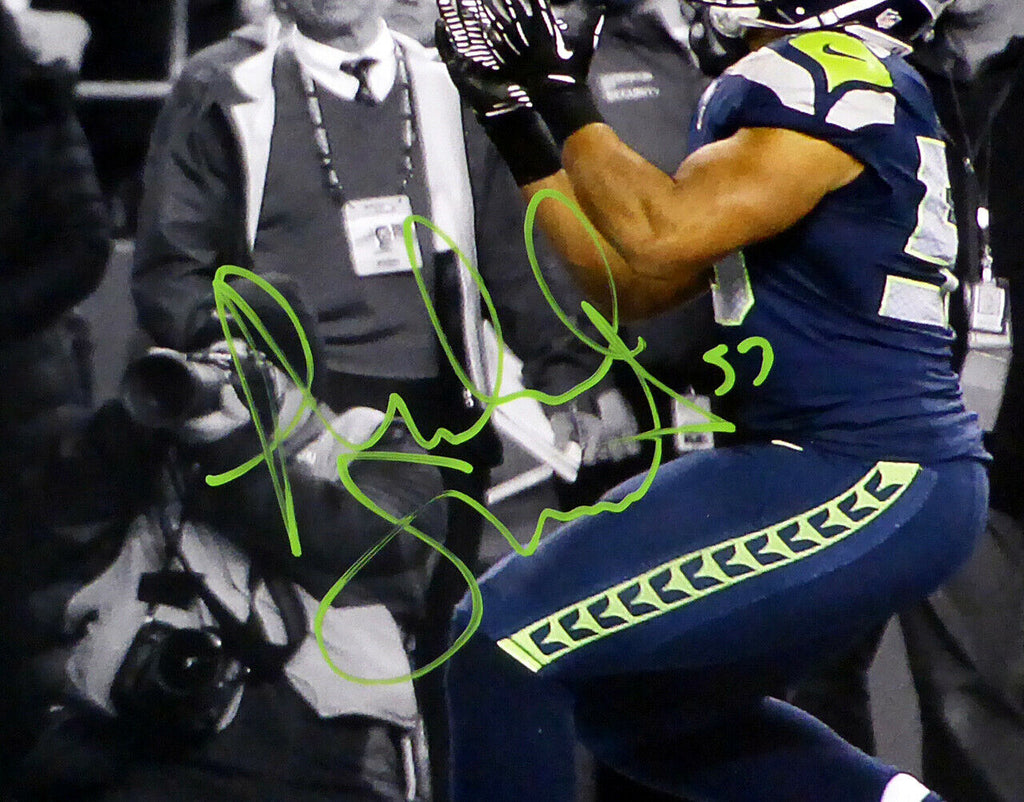 RICHARD SHERMAN & MALCOLM SMITH AUTOGRAPHED SIGNED 16X20 PHOTO THE TIP ...