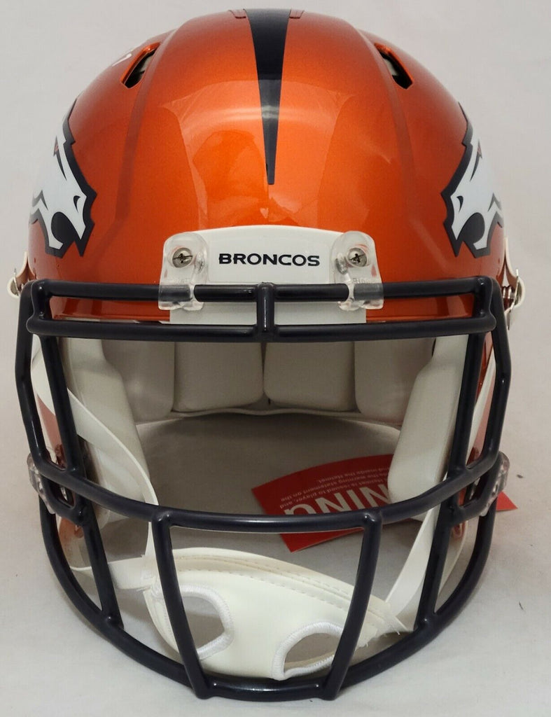 JOHN ELWAY SIGNED DENVER BRONCOS FLASH SPEED AUTHENTIC HELMET BECKETT ...