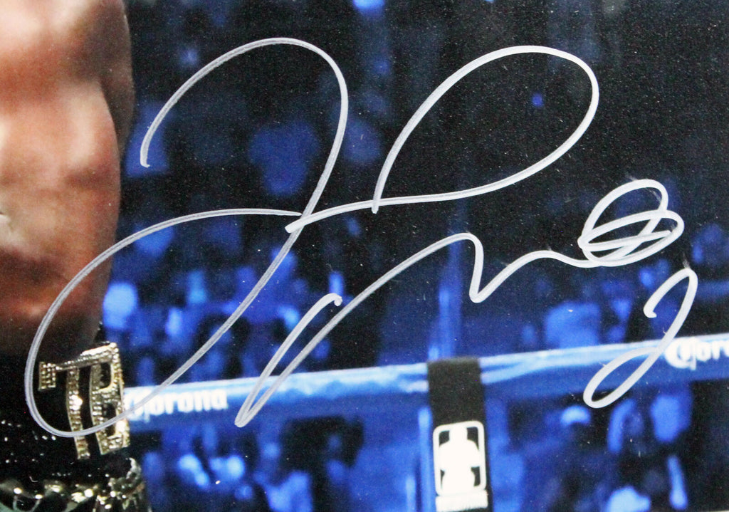 Floyd Mayweather "50-0 TBE TMT" Authentic Signed 16x20 Framed Photo BA ...