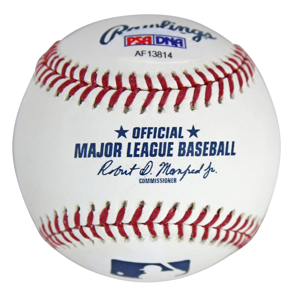 Braves Larry Wayne Chipper Jones Jr. Authentic Signed Oml Baseball w ...