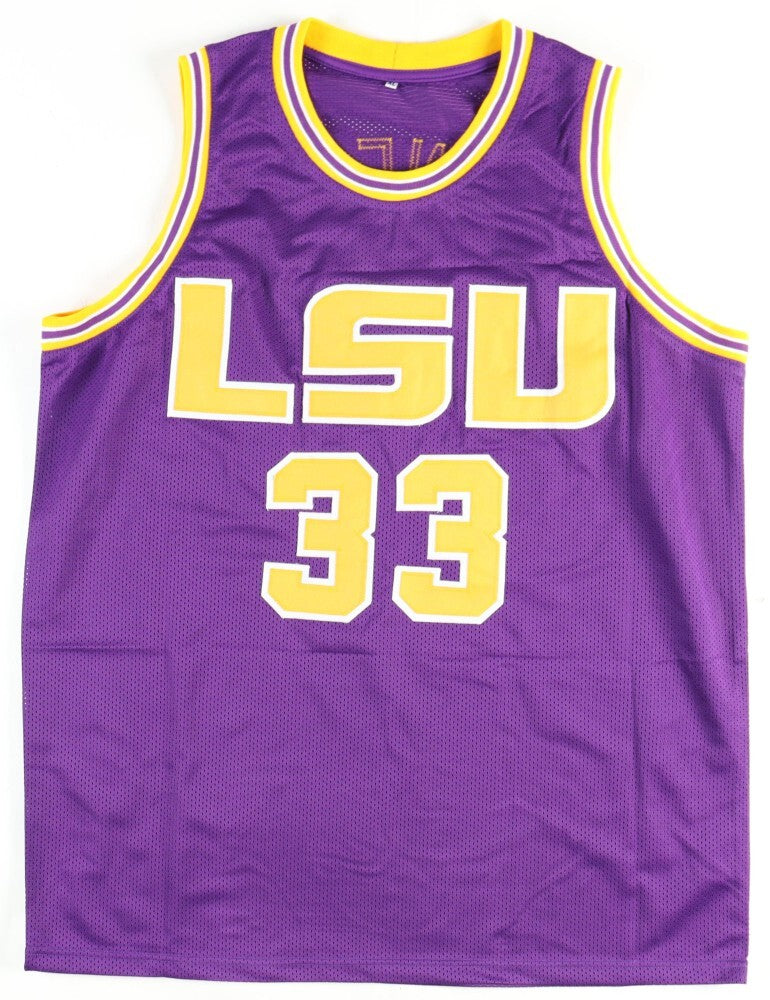 Shaquille O'Neal Signed LSU Tigers Jersey (Beckett)4xNBA Champion/ Lak ...