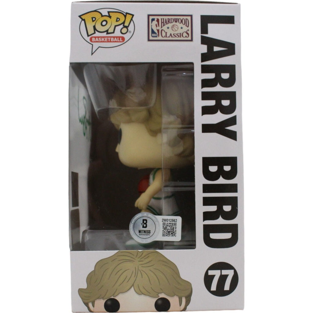 Larry Bird Autographed Boston Celtic Funko Pop! #77 Beckett 46468 ...