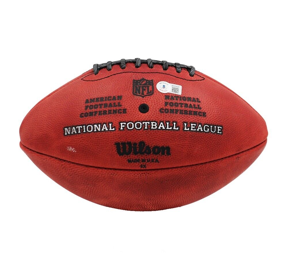 Mike Alstott Signed Tampa Bay Buccaneers Wilson Authentic NFL Football ...