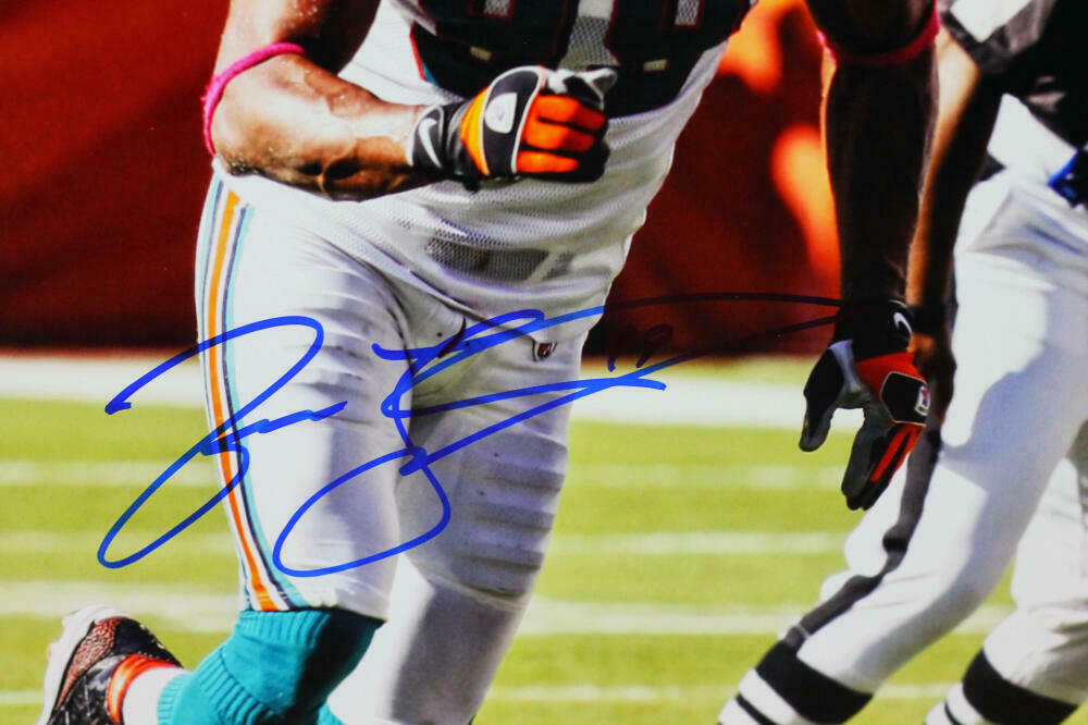 Jason Taylor Autographed Miami Dolphins 16x20 FP Running Photo-JSA W A ...