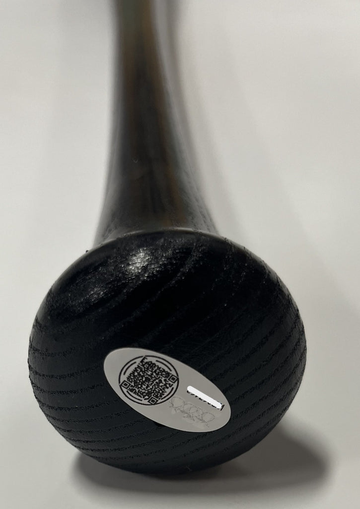 Brewers Infielder CALEB DURBIN Signed Louisville Slugger Black Bat AUT ...