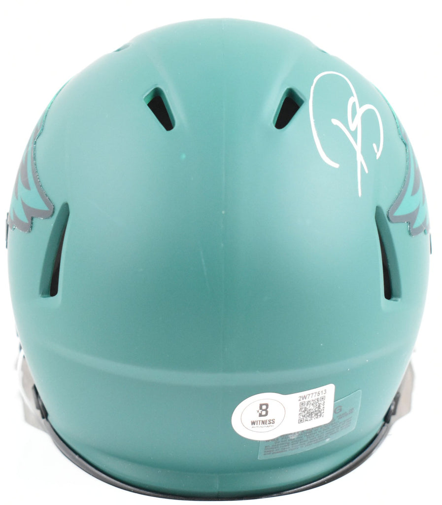 Darius Slay Autographed Eagles Rave Speed Mini Helmet- Beckett W Holog ...