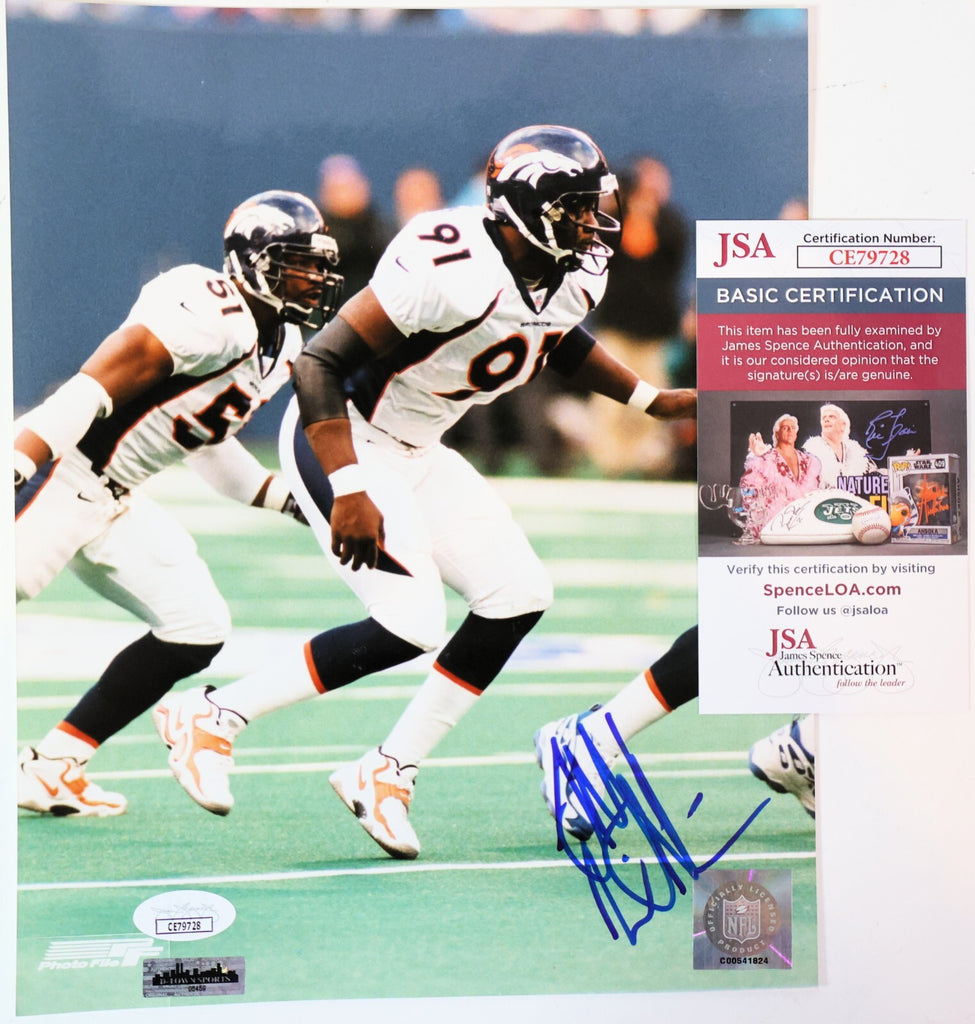 Alfred Williams Autographed Denver Broncos 8x10 Photo JSA COA – Super ...