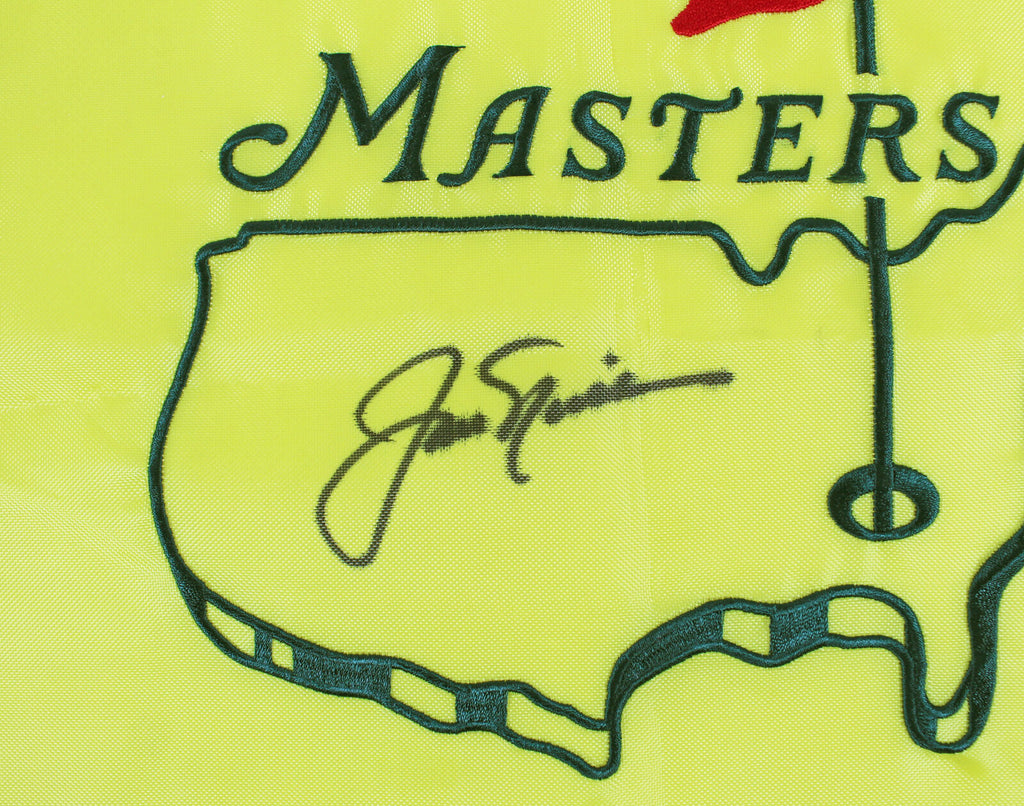 Jack Nicklaus Authentic Signed & Framed Yellow Masters Pin Flag JSA #Y ...