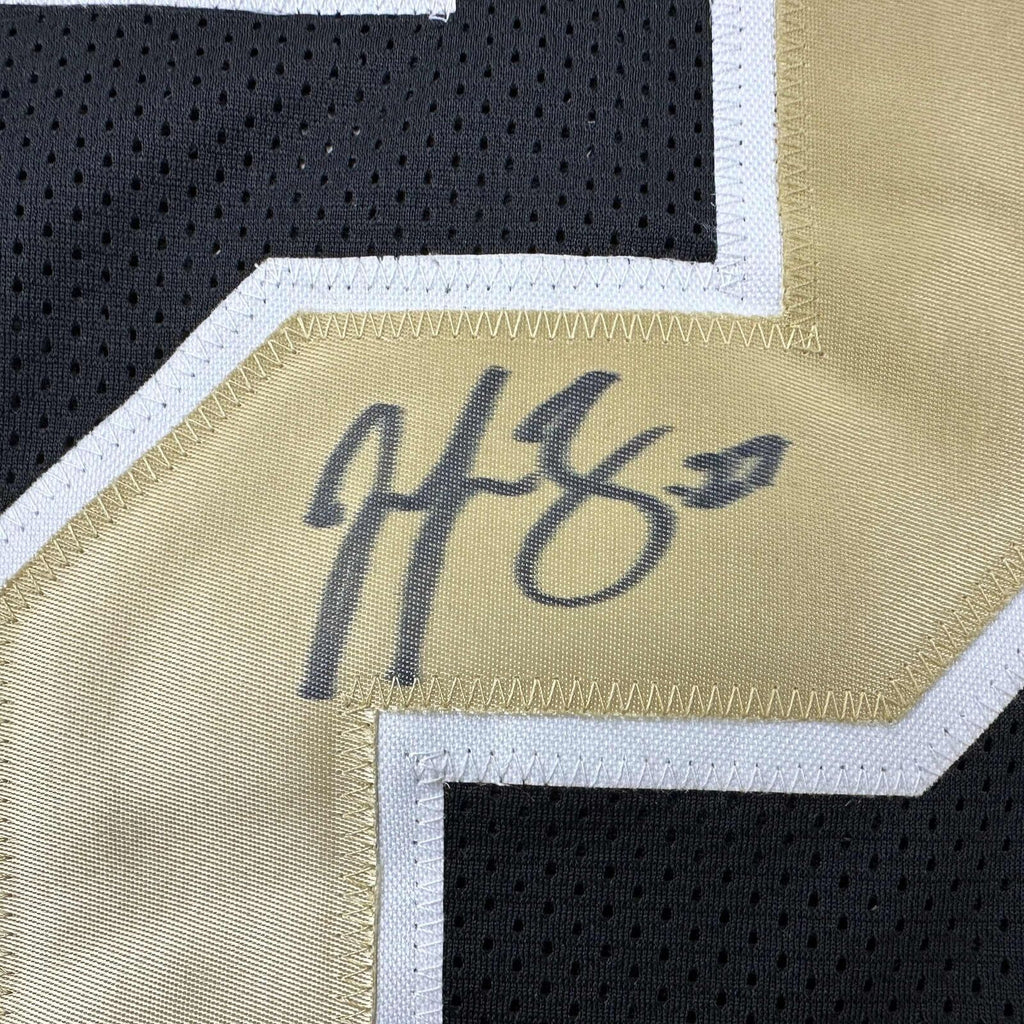 Autographed/Signed Malcolm Jenkins New Orleans Black Jersey Beckett BA ...