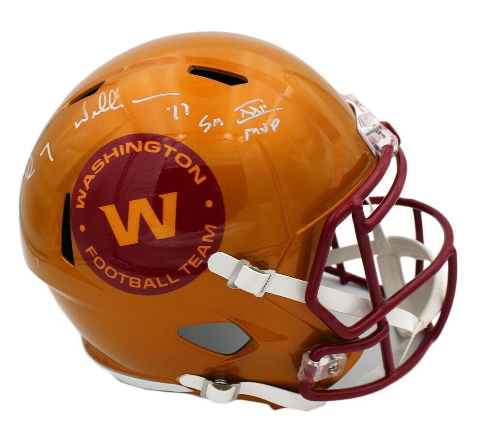 Doug Williams Signed Washington Football Team Speed Full Size Flash He ...