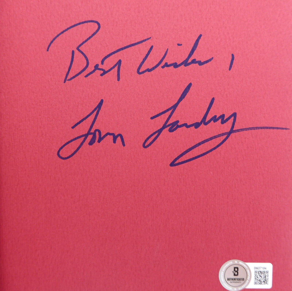 Tom Landry Autographed Book Dallas Cowboys "Best Wishes" Beckett BAS Q ...