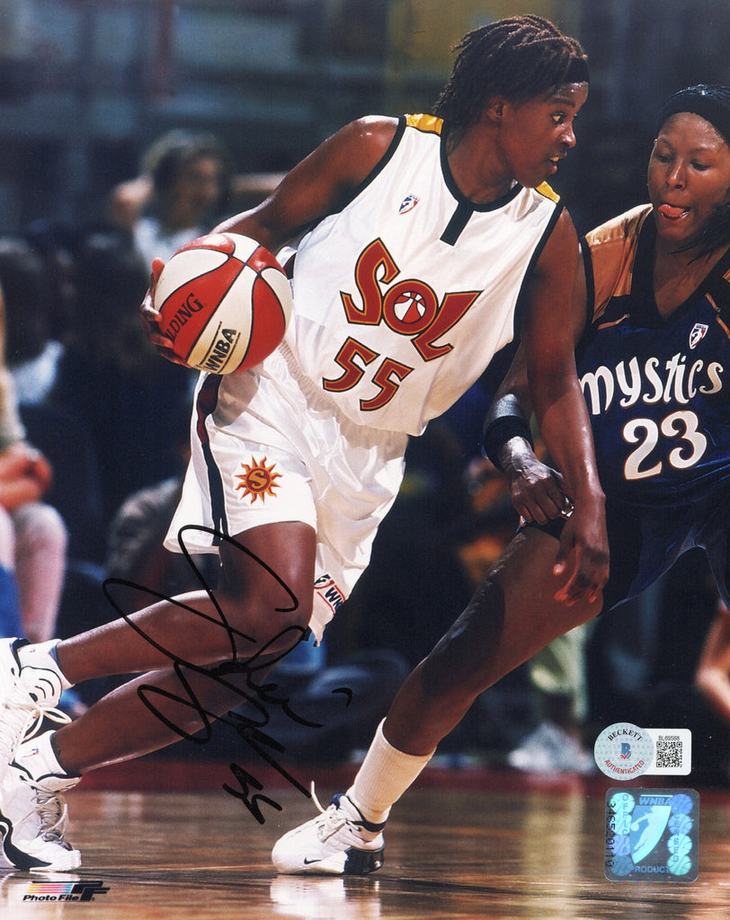 Sheri Sam Autographed WNBA Miami Sol 8x10 Photo Beckett Authenticated ...