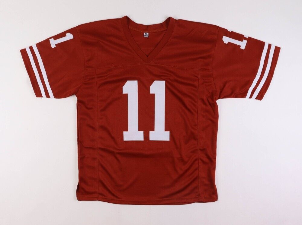 Major Applewhite Signed Longhorns Jersey (JSA COA) Texas Quarterback 1 ...